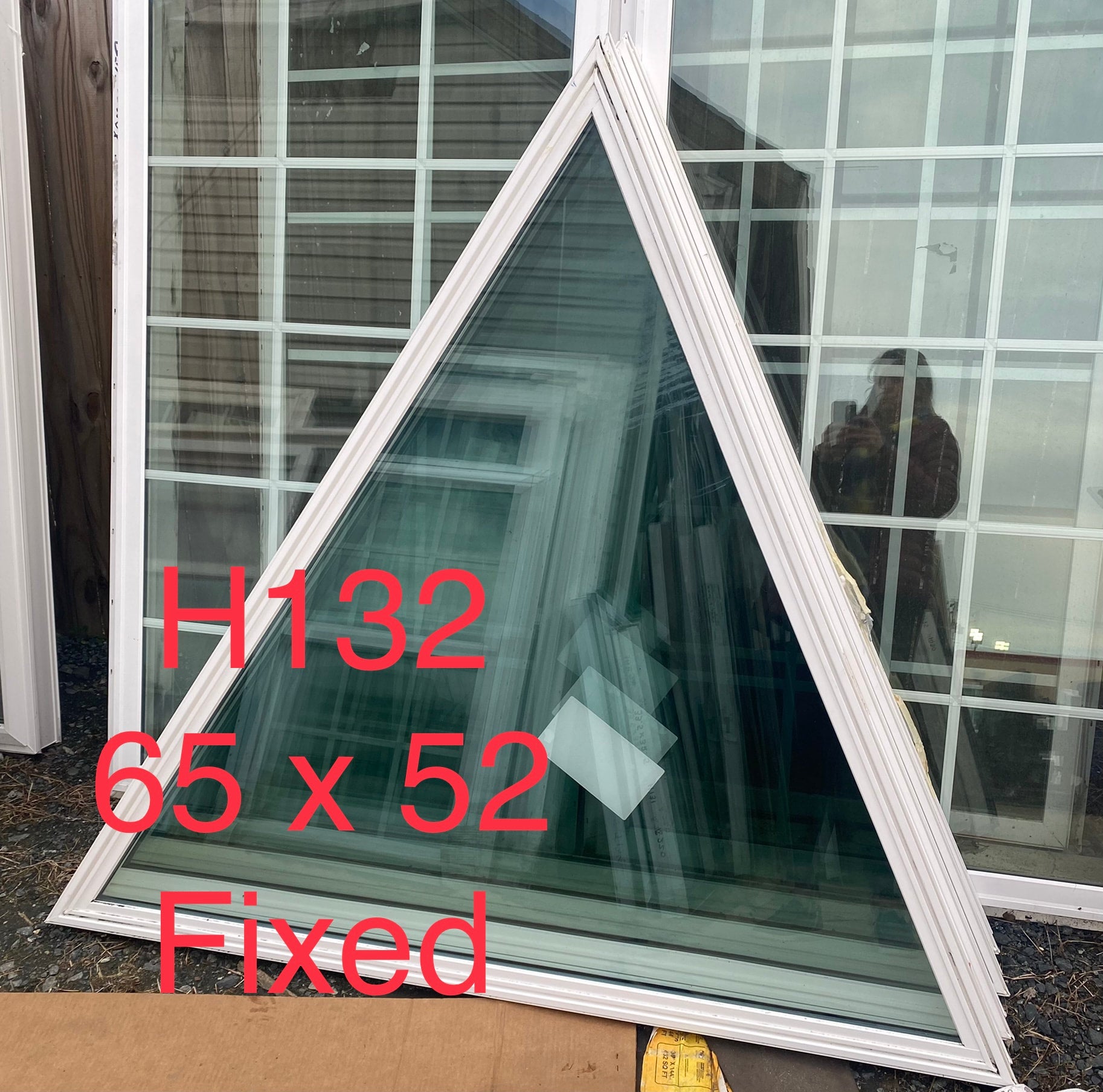 triangle window sizes