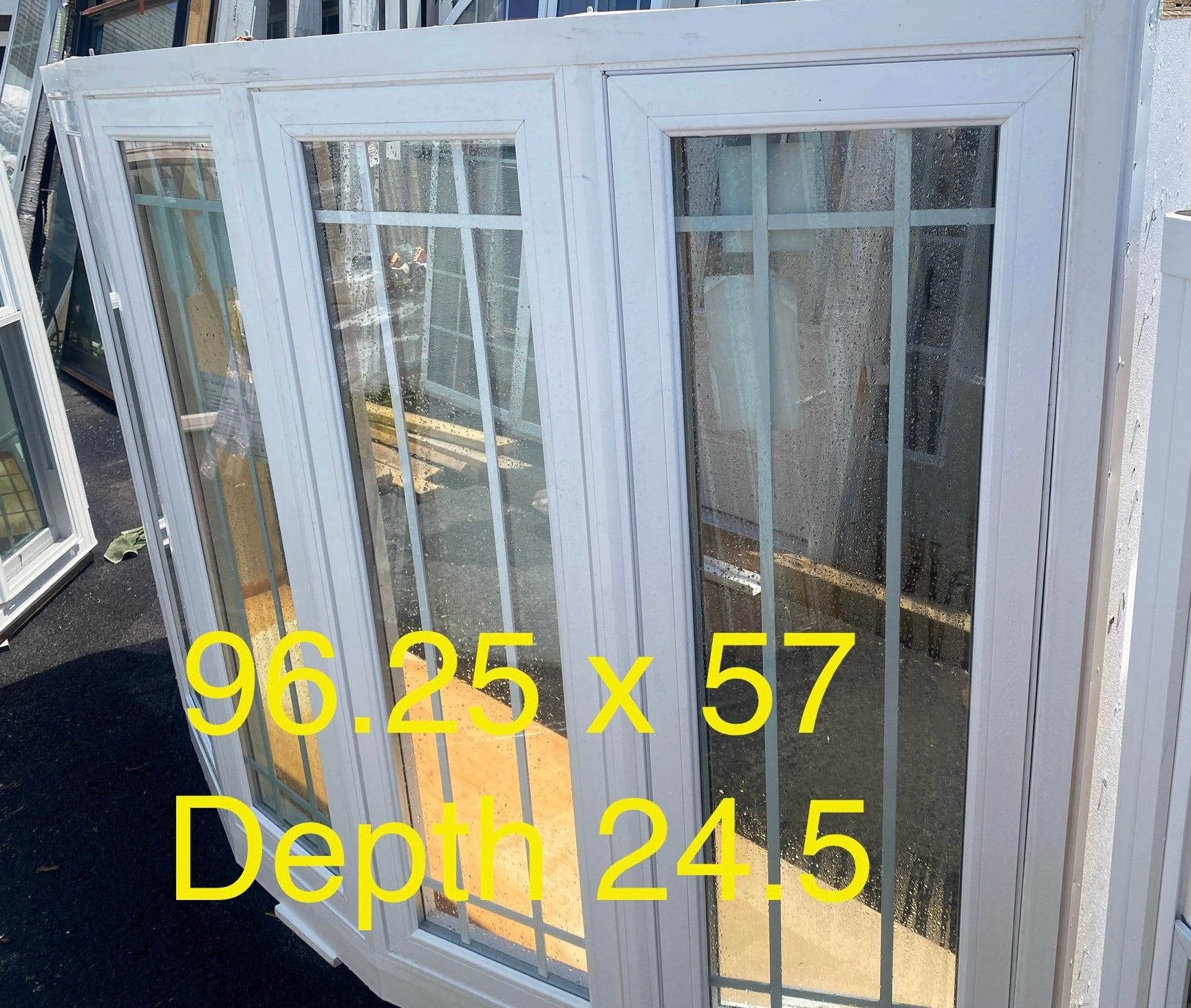 95.25 x 57 Bay Window Prairie Grid | Soperb Builders LLC