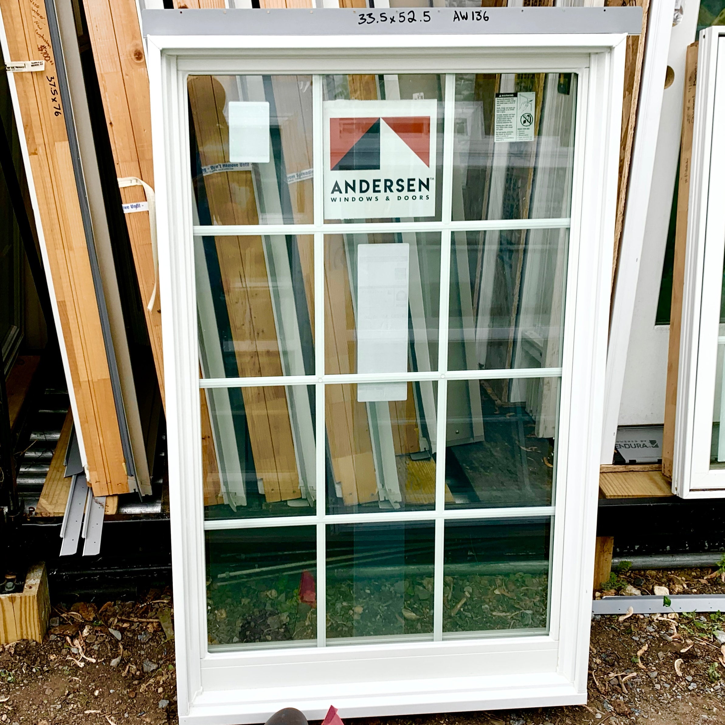 AW136 - 33.5in. x 52.5in. Andersen 400 Series, Fixed | Soperb Builders LLC