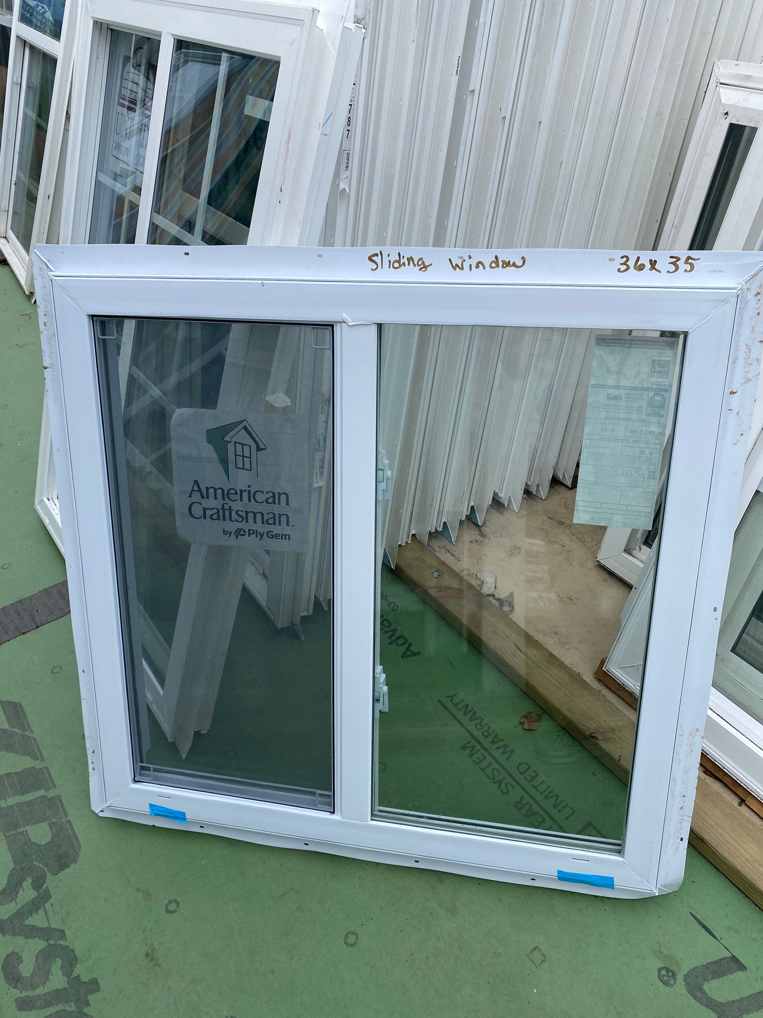 AC111 - 36 x 35 Sliding Window | Soperb Builders LLC